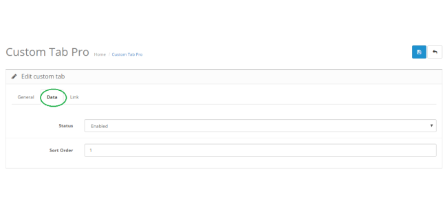 Opencart - Custom Tabs Pro