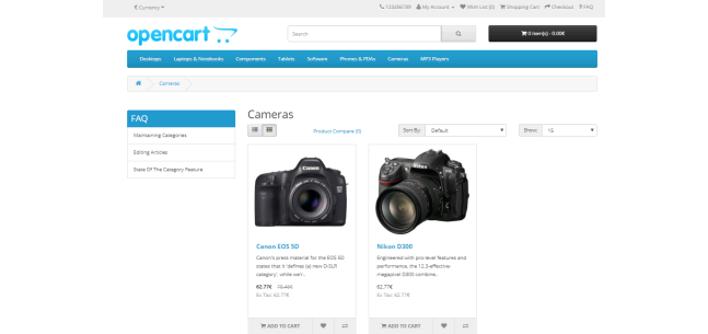 Opencart - Advance FAQ Module (1.5.x , 2.x , 3.x & 4.x )