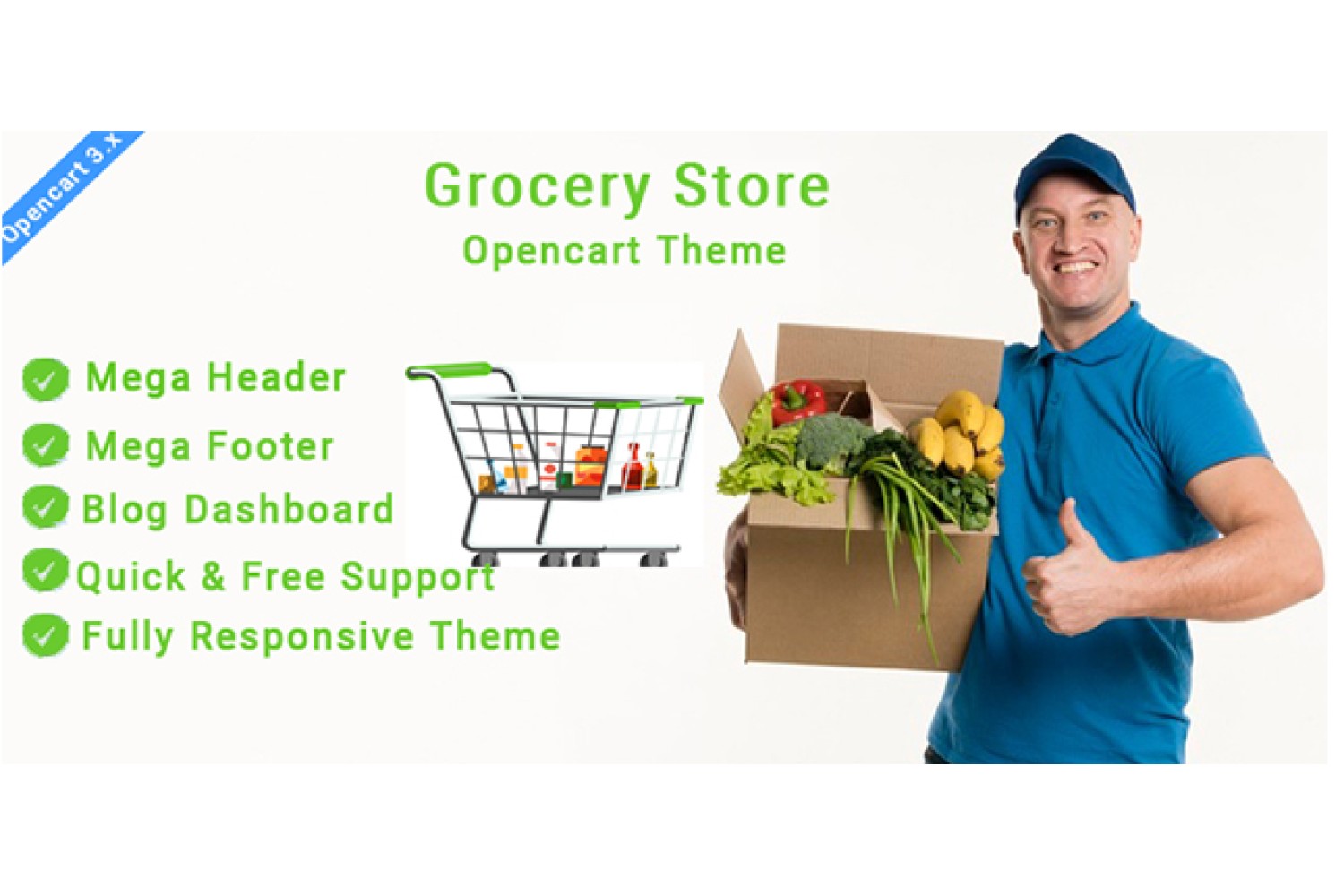 Opencart - Grocery Store Theme