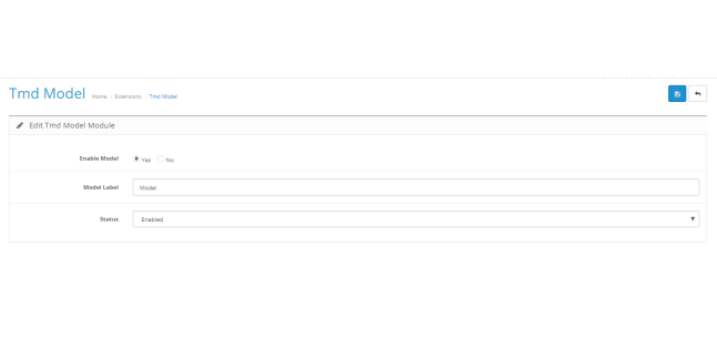 Opencart - Product Option Model