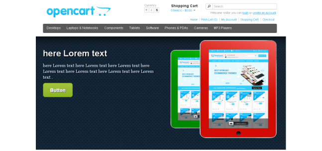 Opencart - RoundAbout (Carousel) (1.5.x , 2.x & 3.x)
