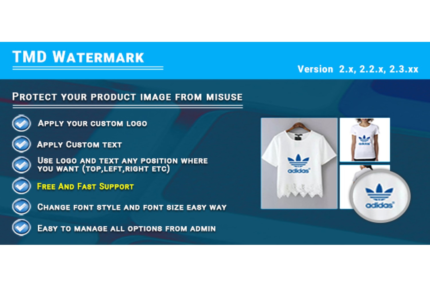 Opencart - OpenCart Watermark Module by TMD
